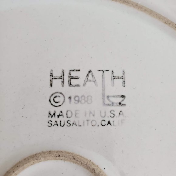 Heath Ceramics | Dining | Vtg Edith Heath Sausalito French Blue Dinner ...